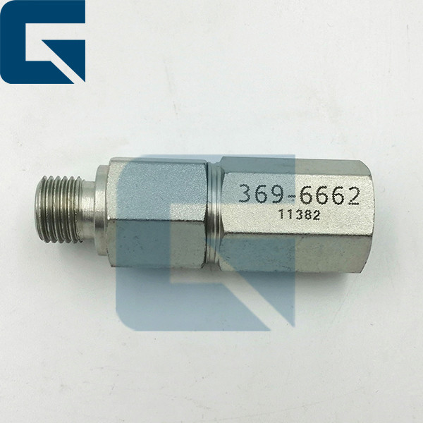 369-6662 3696662 Fuel Rail Pressure Check Valve For 320D 330D Excavator